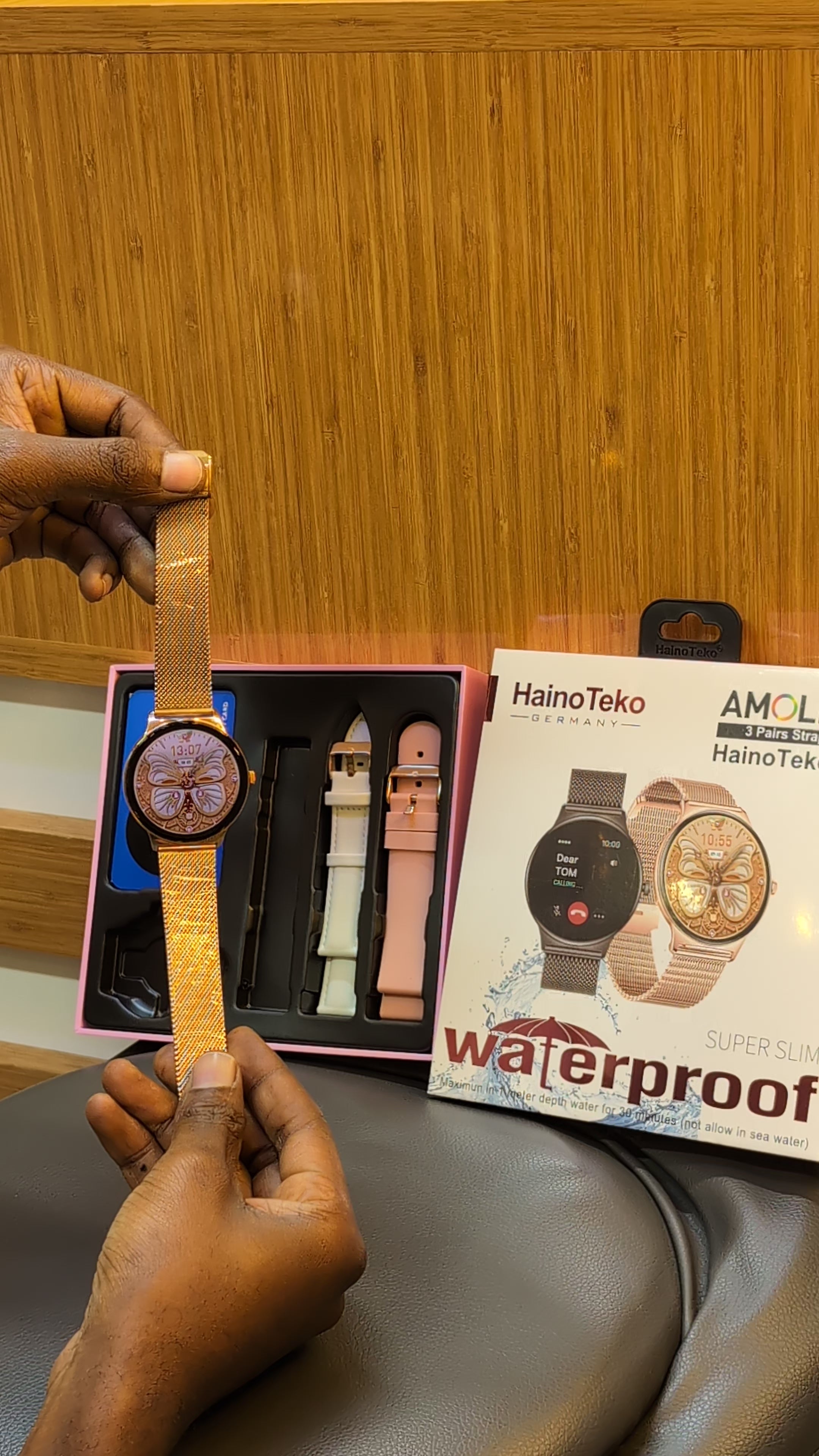 Smartwatch HainoTeko-5, AMOLED, Waterproof – smart product tz